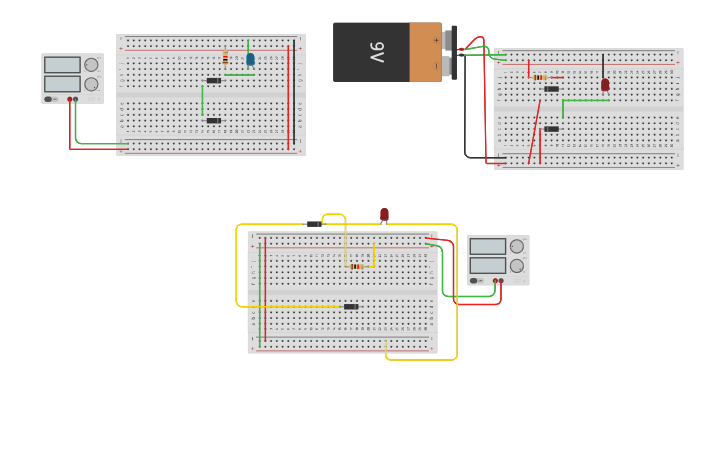 Circuit Design Diode Resister Not And Or Gate Tinkercad