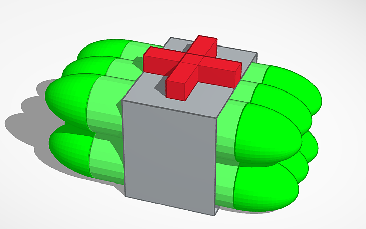 3D design Lazer power up - Tinkercad