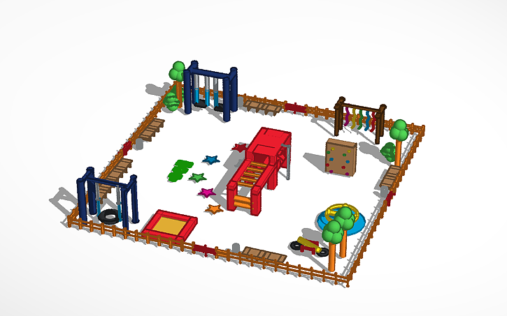 3D design Park for children. - Tinkercad
