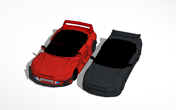 3D design Cars - Tinkercad