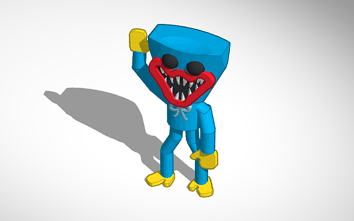 3D design Funko pop! huggy wuggy - Tinkercad