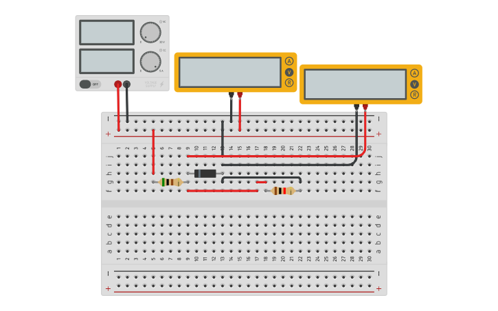 Circuit design EXP 1b - Tinkercad