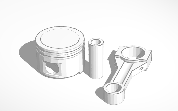 3D design Piston | Tinkercad