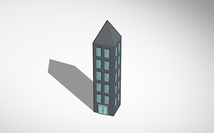 3D design Building Building Building Building Building - Tinkercad