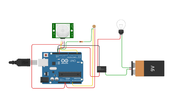 Circuit Design Tugas Akhir Pratikum Tinkercad