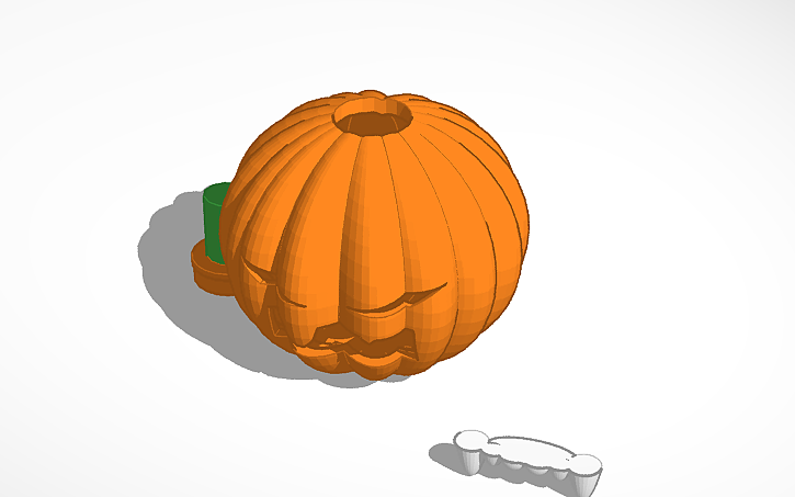3D design Pumpkin - Tinkercad