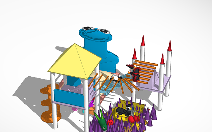 3D design death ground - Tinkercad