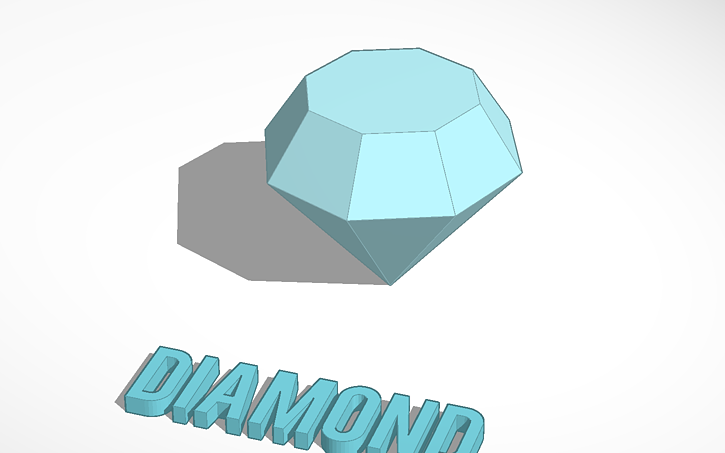 3D design Diamond | Tinkercad
