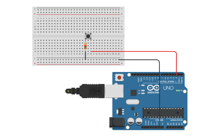 Circuit design Serial.print | Tinkercad