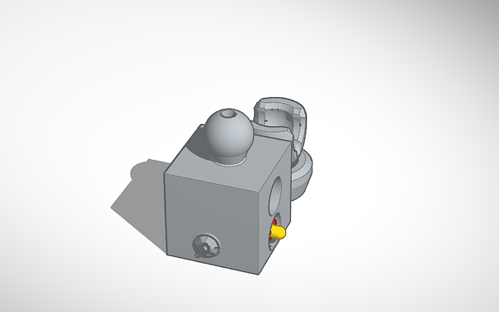 3D design security camera - Tinkercad