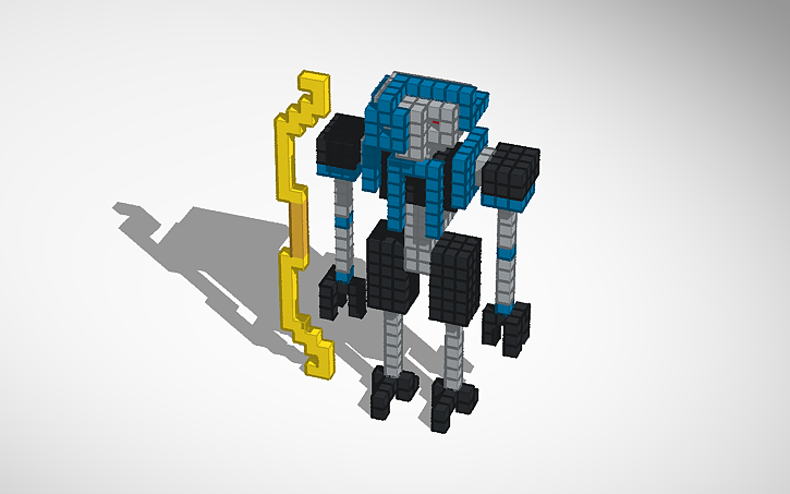 3D design mark 1 archer bot - Tinkercad