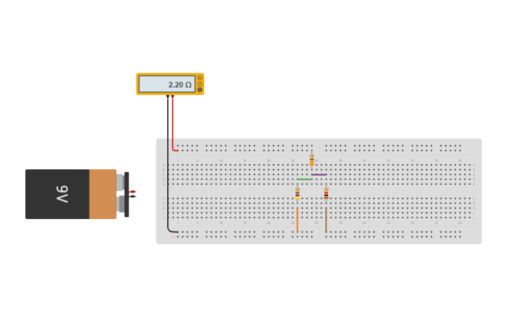 Circuit Design Circuito Mixto 5 D H L Tinkercad