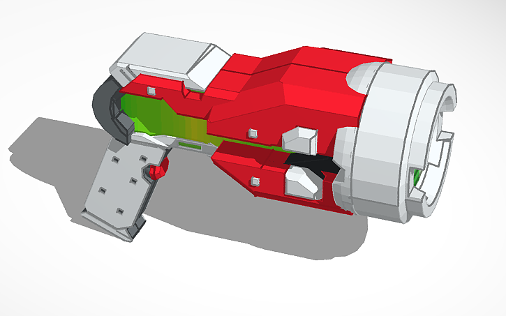 3D design Ray Gun (SSB4) - Tinkercad