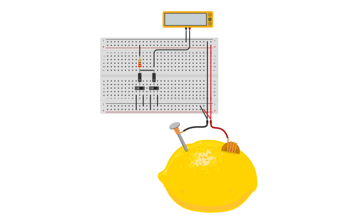 Circuit design AND Gate - Diode - Tinkercad