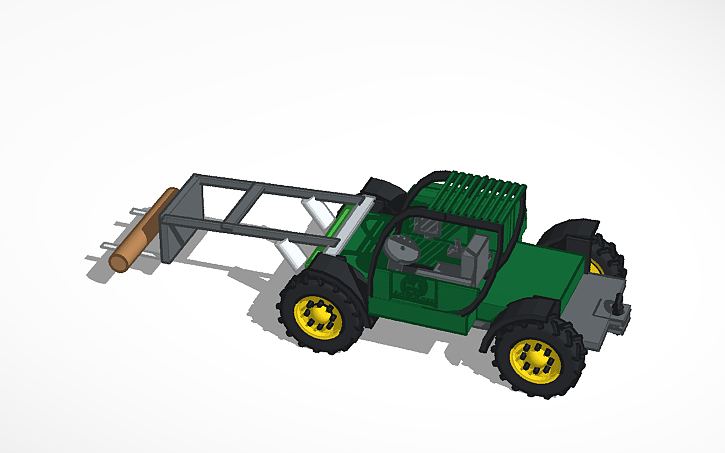 3D design Tractor - Tinkercad