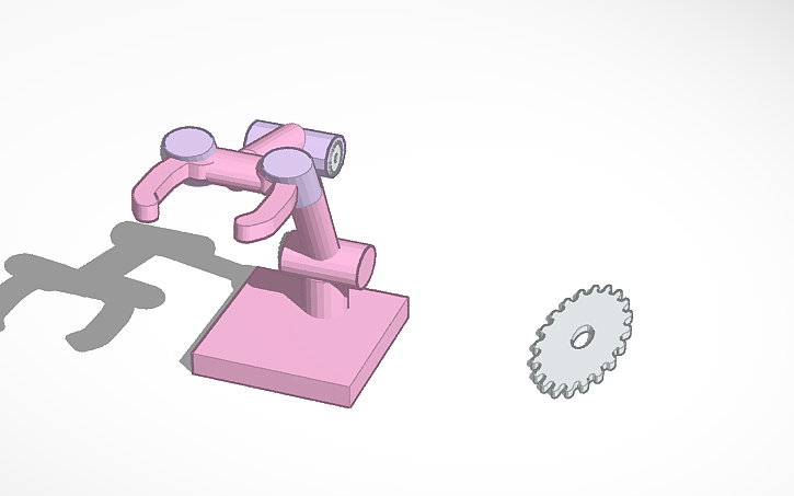 3D design Garra - Tinkercad