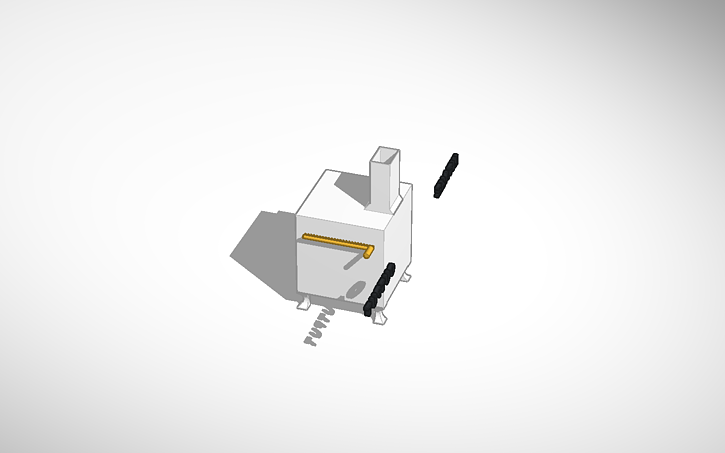 3D design Fireplace with air heater design | Tinkercad