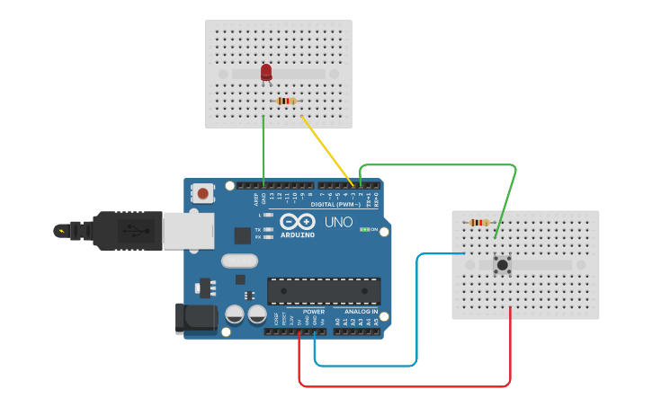 Circuit design Arduino - Tinkercad