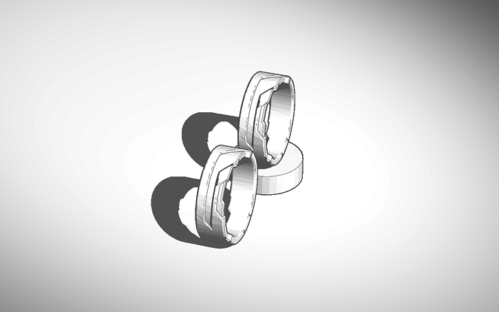 3D design Tron ring | Tinkercad