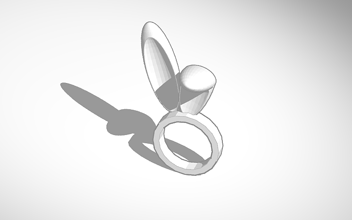 3D design Easter Ring | Tinkercad