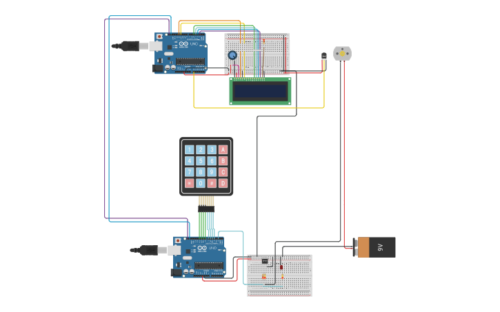 Circuit design Clase espejo | Tinkercad