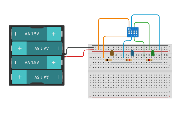 Circuit design Circuit 3 | Tinkercad