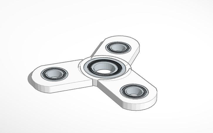 3D design Fidget spinner! - Tinkercad