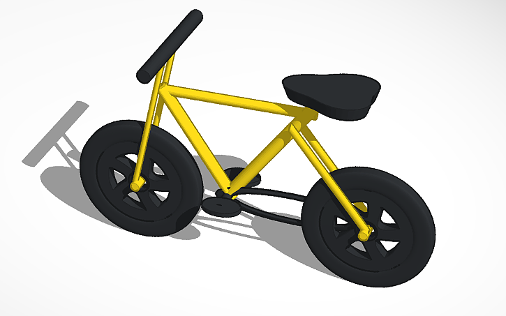 3D design Bicycle - Tinkercad