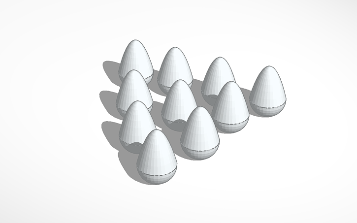 3D design bowling pins | Tinkercad