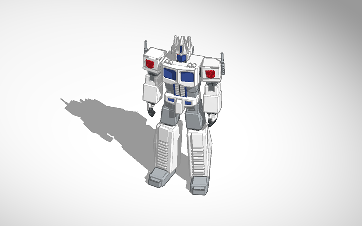 3D design transformer - Tinkercad