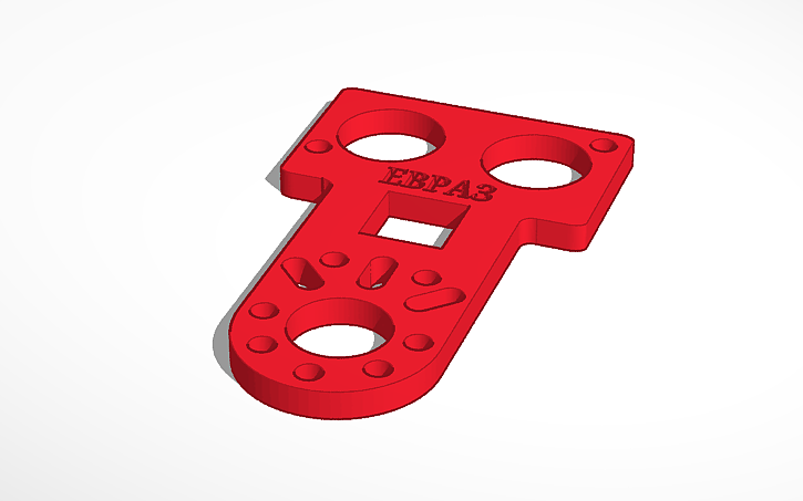 3d Design Адаптер под ультразвуковой датчик Tinkercad