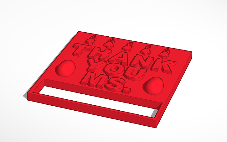 3D design Importing example | Tinkercad