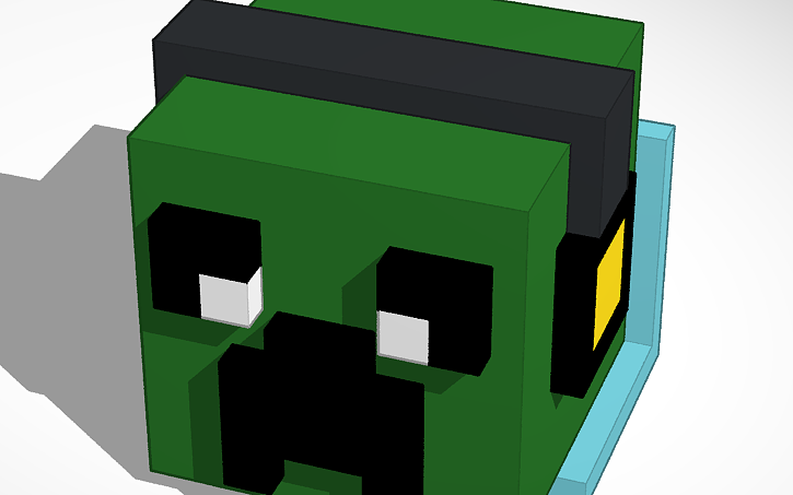 3D design My Minecraft Head | Tinkercad