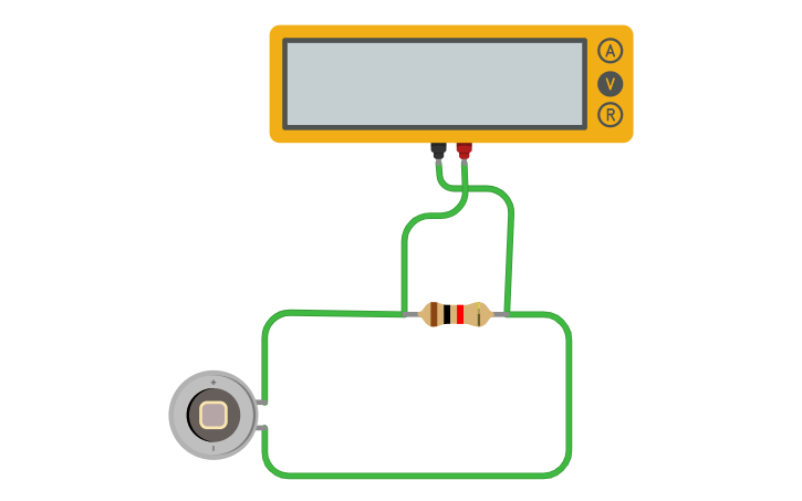 Circuit design PhotoDiode | Tinkercad