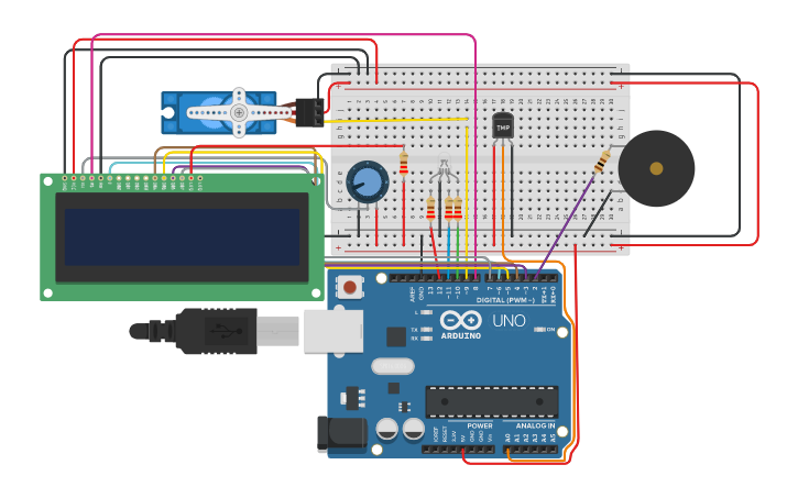 Circuit design Project - Tinkercad