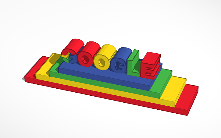 3D design Google Shrine | Tinkercad