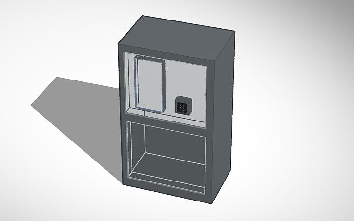 3D design Fridge Model-Xue HAN | Tinkercad