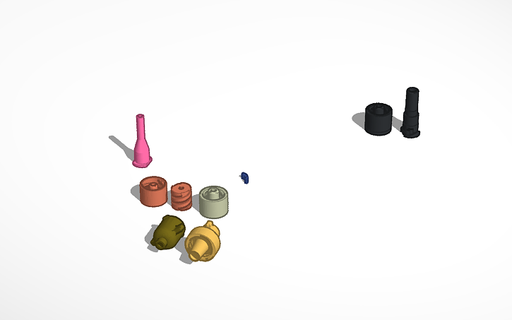 3D design Luer Lock - Tinkercad