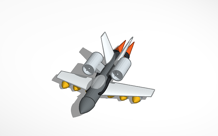 3d Design Jet Tinkercad