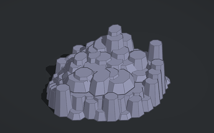 3D design Rocks - Tinkercad