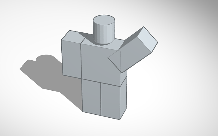 3D design roblox hello - Tinkercad