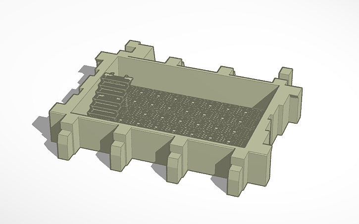 3D design Armory 1st Floor - Tinkercad