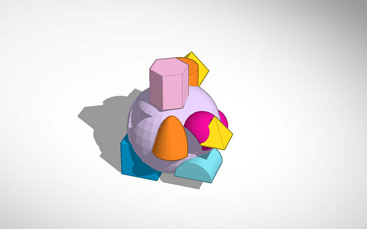 3d Design Abstract Sculpture Tinkercad