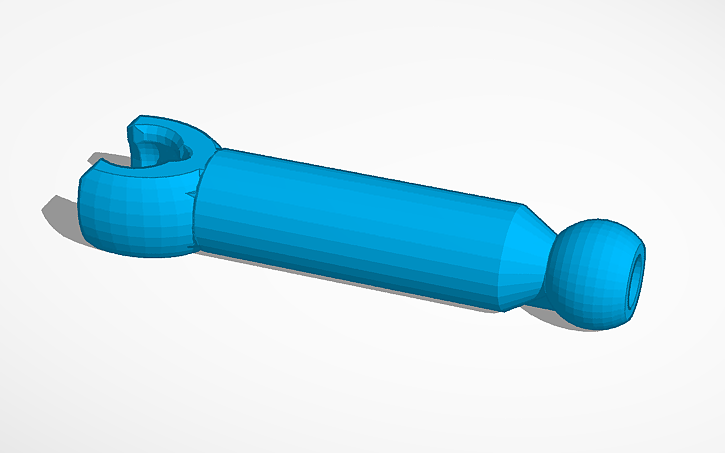 3D design dummy 13 sword - Tinkercad