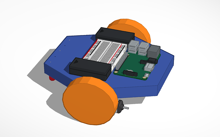 3D design microcontroller - Tinkercad
