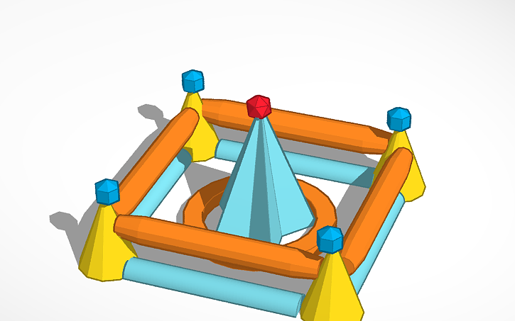 3D design Tower - Tinkercad