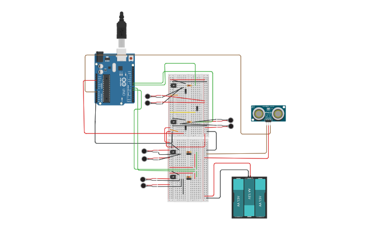 Circuit design Model 4/15 - Tinkercad