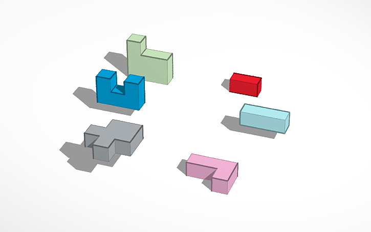 3d Design Puzzle Tinkercad
