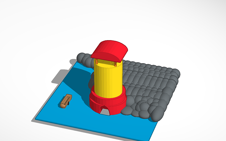 3D design the light house | Tinkercad