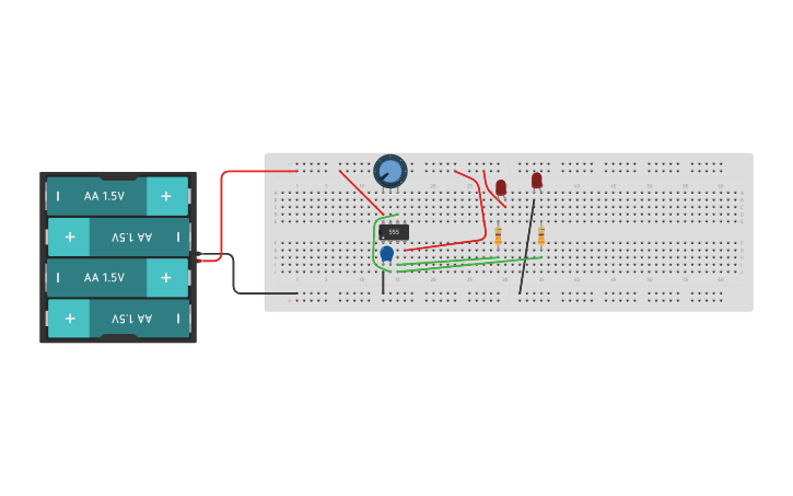 Circuit Design 555 Timer With Pot Tinkercad